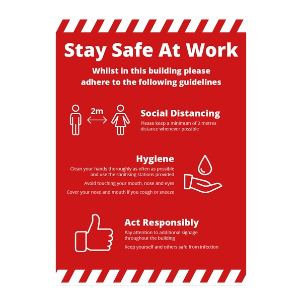Safety At Work Signage | Advanced Images Printing Solutions